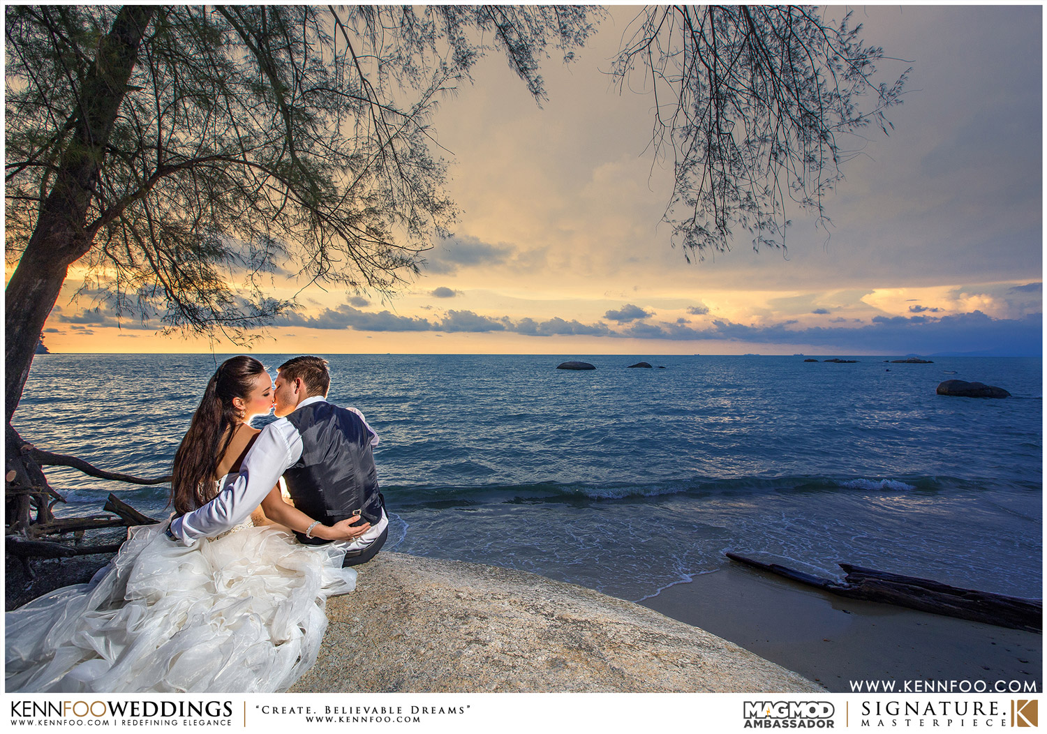 Penang Pre Wedding Photography by KENNFOO Weddings